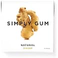 Amazon.com : Simply Gum Natural Chewing Gum (Ginger, 15 Count (Pack of ...