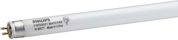 Philips 16 in. T5 10-Watt Soft White (2700K) Linear Fluorescent Light ...