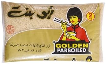 Abu Bint Golden Parboiled Rice, 2 kg price in Saudi Arabia | Amazon ...