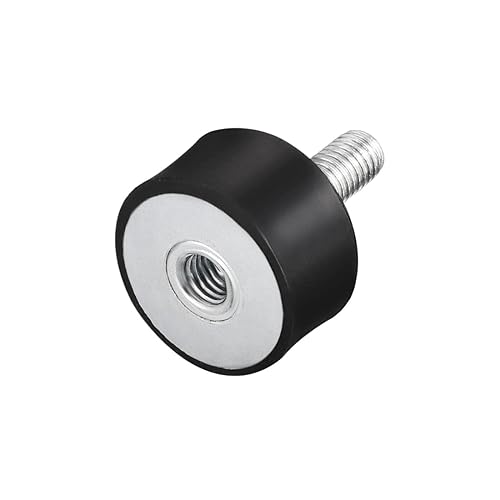 uxcell M8 Thread Male Female Rubber Mounts,Vibration Isolators,Shock ...