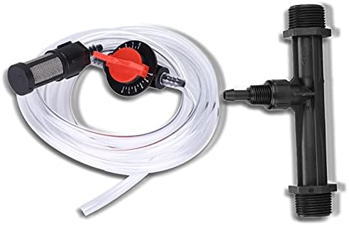 Ciglow Irrigation Venturi Fertilizer Injectors, Garden Irrigation Device Kit G3/4 Fertilizer ...
