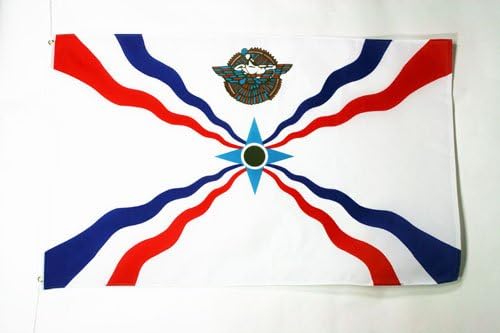 AZ FLAG Assyria Flag 3′ x 5′ – Assyrian flags 90 x 150 cm – Banner 3×5 ...