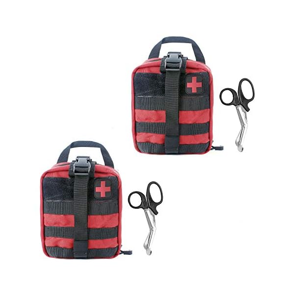 Compact Tactical MOLLE Rip-Away EMT Medical First Aid Utility Pouch ...