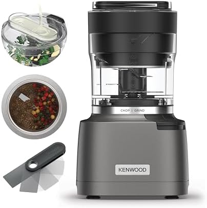 KENWOOD 2-in-1 Chopper + Grinder 1000W Powerful Metal Grinder and ...