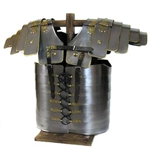 Amazon.com: Antique Replica Full-Size Iron Roman Soldier Lorica ...