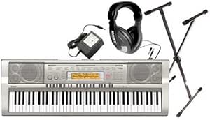 Amazon.com: Casio WK-200 76-Key Personal Keyboard Package with Stand ...