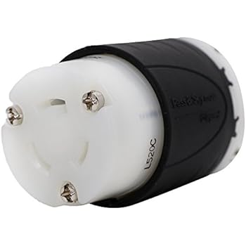 NEMA L5-20R Connector - Rated 20 Amp 125V, 3-Wire - Iron Box Part # IBX ...