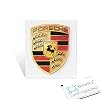 Porsche Crest Sticker Logo (65mm X 53mm) - GT3 RS 4.0/GT2 Style Porsche ...