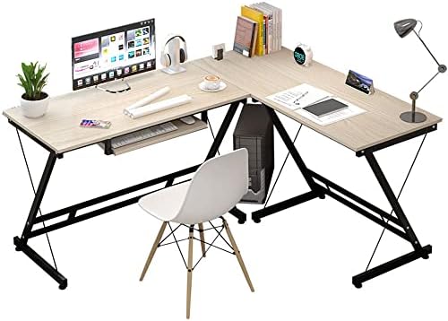 CWorld BabyWorld Home Office Corner Gaming Desk, L-Shaped Desk Long ...