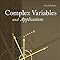 Complex Variables and Applications (Brown and Churchill): Brown, James ...