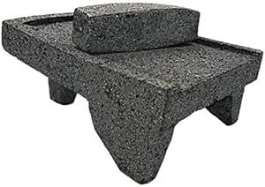 Metate y mano (piedra mortero y molido): Amazon.com.mx: Hogar y Cocina