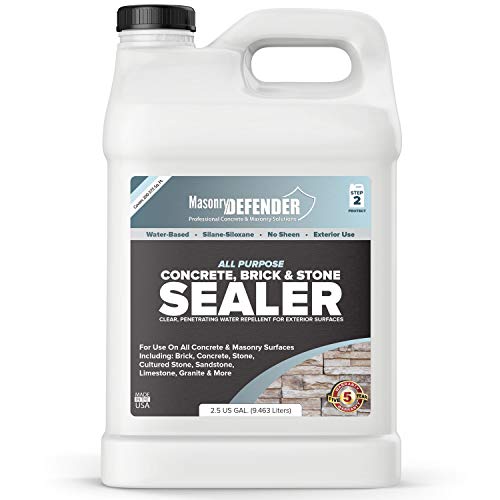 All Purpose Concrete, Brick & Stone Sealer, 2.5 Gallon Clear ...