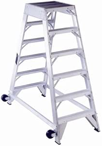 Louisville Ladder AM8004 300-Pound Duty Rating Aluminum Aircraft ...