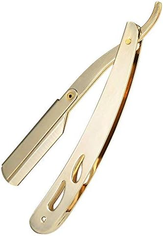 Stainless Steel Straight Edge Barber Shaving Razor Folding Straight ...