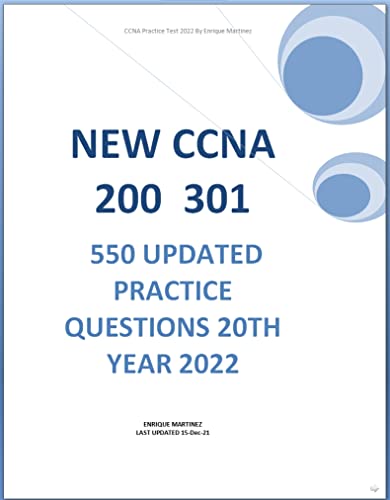 Mua New CCNA 200-301 Practice test v12.5: Series of Real CCNA Exam 550 ...
