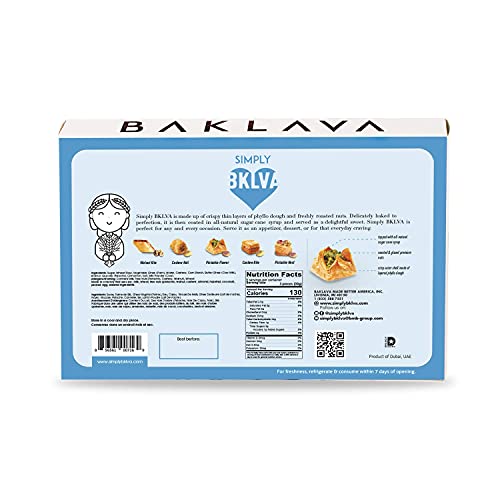 Simply BKLVA Assorted Premium Baklava (150 gm) | Pricepulse