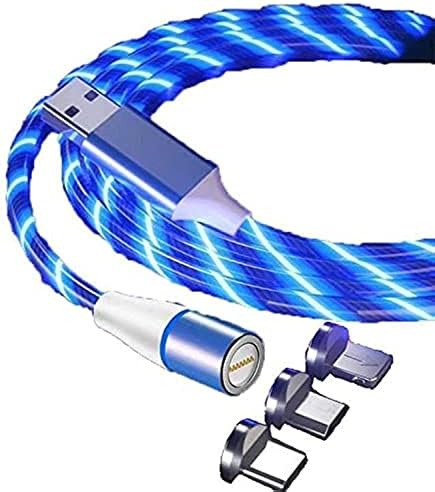 سعر 3 in 1 fast charging Streamer LED Flowing light Luminous magnetic ...