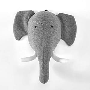 Amazon.com: Elephant Stuffed Animal Wall Mount: Toys & Games