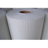 3 x Fibreglass Rendering Mesh Rolls 1m x 50m, 160g/m2, 5mm x 5mm ...