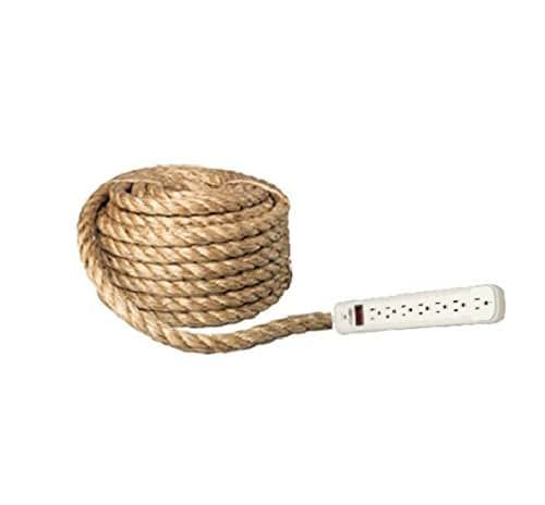 Amazon.com: Rope Surge Protector Extension Cord - Bulk Electric Rope ...