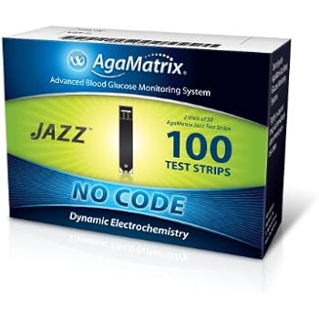 Amazon.com: WaveSense Jazz Test Strips, 100 Count Box: Health ...
