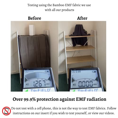 Golden Kocoon EMF Scarf- Bamboo Faraday Fabric- EMF Protection Clothing ...