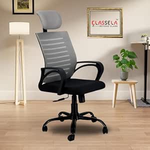 CLASSELA Boom High Back Revolving Office Executive Chair with ...