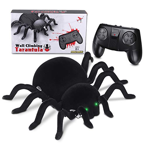 MECO Spider Scary Toy Wall Driving Climber Remote Control Realistic RC ...
