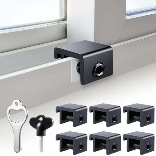 Sliding Window Locks (4 Sets), Security Window Locks with Keys ...