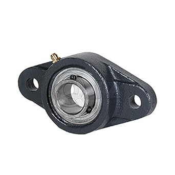 3/4 in 2-Bolts Flange Cast Iron SBFL204-12 Mounted Bearing SB204-12 ...