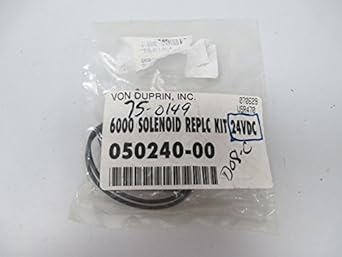 NEW VON DUPRIN 050240-00 EFS-0750SL KIT FOR 6000 24V-DC SOLENOID COIL ...
