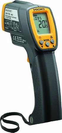Hioki 3419-20 Infrared Thermo HiTester, -35 to 500 Degrees C Range, 0.1 ...