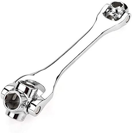 8-in-1 Universal Wrench Multi-Function Socket Wrench Handy Adjustable ...