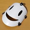 Vicloon High-Rise Invasion Sniper Mask, Anime Resin White Mask Cosplay ...