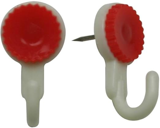 Amazon.com: Generic Plastic Push Pin with Hook Gear Shape Plan Head 0. ...