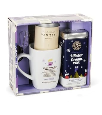 Amazon.com : Coffee Bean & Tea Leaf Winter Dream Tea Latte Gift Set ...