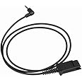 Amazon.com: TruVoice 2.5mm Jack to QD Adapter Cable - Compatible with ...