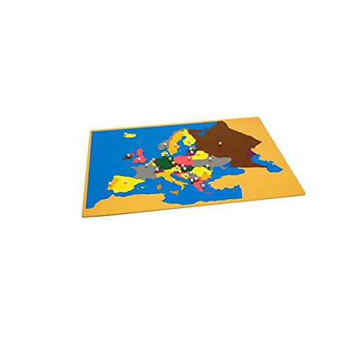 Buy Babyeden Montessori Puzzle of Europe with Control s Online at ...