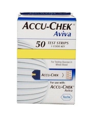 Accu-Chek Aviva Test Strips - Box of 50 | Amazon price tracker ...