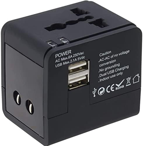 Universal Travel adapter Socket British Standard 13A With Fuse, EU/UK ...