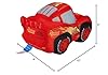 Mattel Disney Pixar Cars Lightning McQueen Talking Plush Toy Car with ...