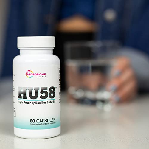 Microbiome Labs HU58 - High Potency Bacillus subtilis Probiotic ...