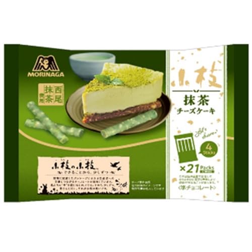 森永製菓 小枝抹茶チーズケーキ TTP 110g（森永製菓）の口コミ・レビュー・評判、評価点数 | ものログ