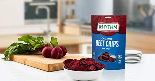 Rhythm Superfoods Beet Chips, Pickled, Organic and Non-GMO, Vegan ...