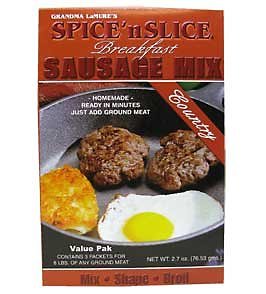 Amazon.com : Grandma LaMure's Spice' N Slice (Southern Sausage, 1 ...