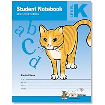 Amazon.com : FUNDATIONS STUDENT NOTEBOOK K : Everything Else