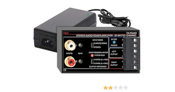 40-watt stereo power amplifier