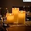 Flameless LED Candles Real Wax Battery Powered Lights Remote Control ...