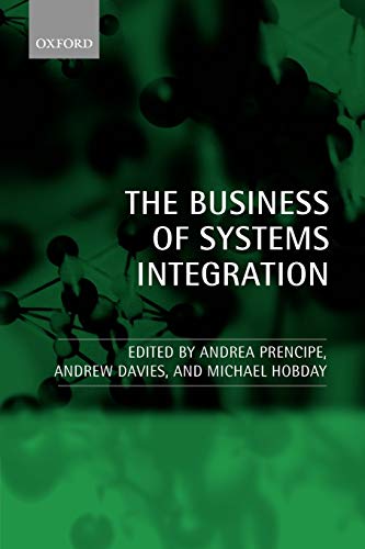 Amazon.com: The Business of Systems Integration: 9780199263233 ...