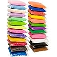 Amazon.com: HoneyToys 24PCS Colorful Modeling Clay Air Dry Clay Studio 24 Bright Color，No-Toxic ...